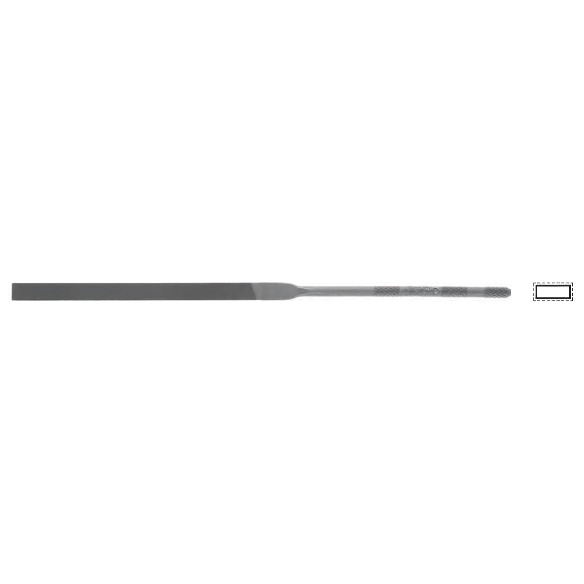Vallorbe Needle File - Pillar – Tool Room by Gaffa Creative Precinct